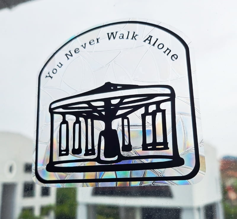 Illuminate Your Space with BTS Lyric-Themed Sun Catcher Window Decals